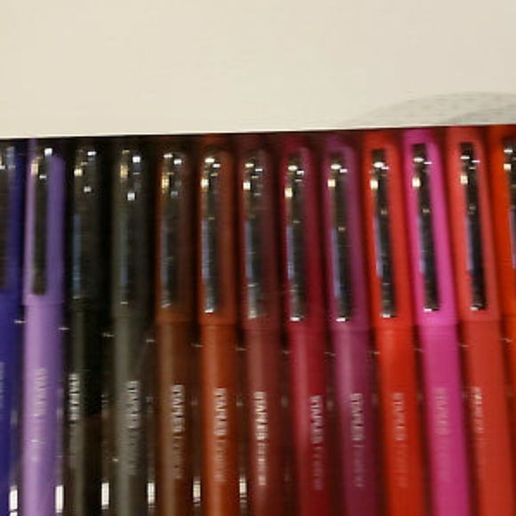 Staples | Office | 24 Felt Tip Pens Set Nwt | Poshmark